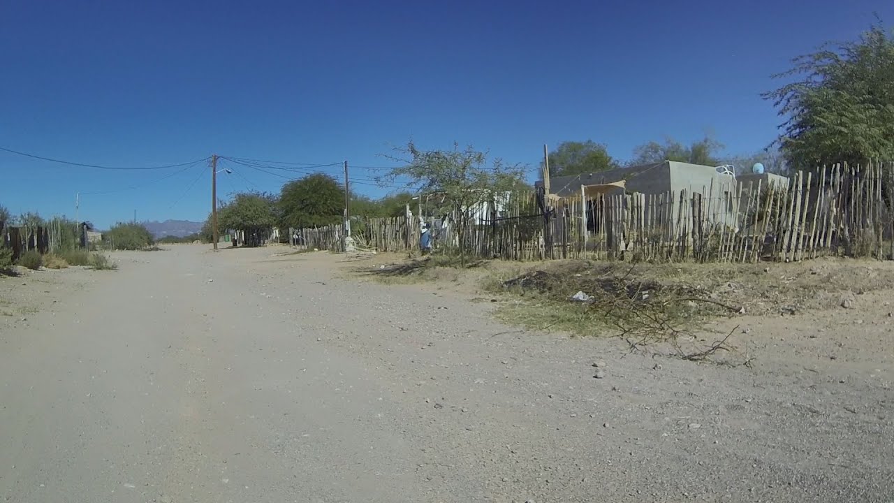Village along the Wall, Sonoyta, Sonora, Mexico to Lukeville Port of ...