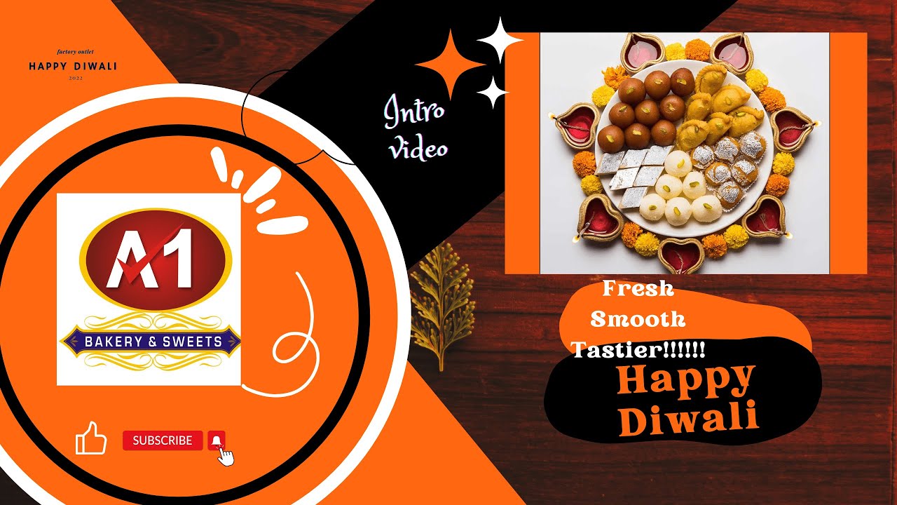 A1 Sweets & Bakery | Food Industry | Vlog | Video | Diwali 2022 #sweet ...