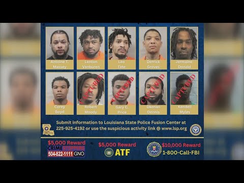 Fourth escaped inmate captured in New Orleans after jail break - YouTube