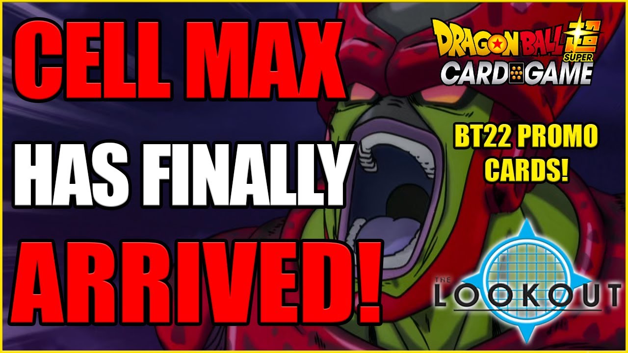 CELL MAX HAS ARRIVED TO DRAGON BALL SUPER CARD GAME!!! - YouTube