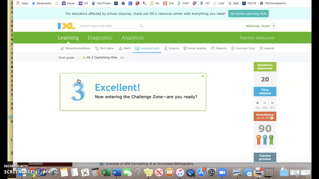IXL KK.2-Capitalizing Titles - YouTube