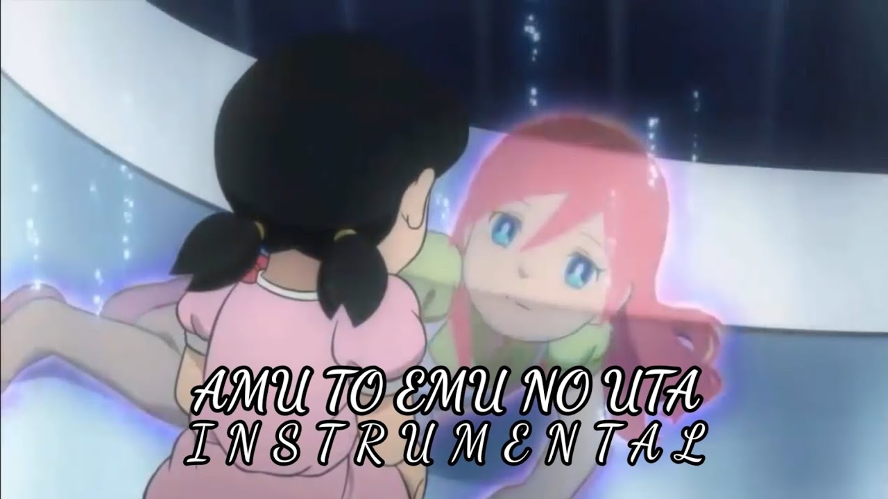Amu To Emu No Uta Instrumental Remake Karaoke | Doraemon | Pippo ...