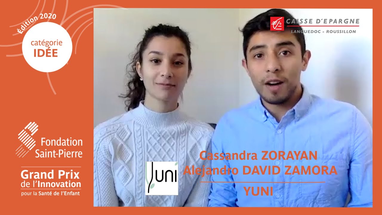 Grand Prix de l'innovation 2020 I Cassandra ZORAYAN & Alejandro DAVID ...