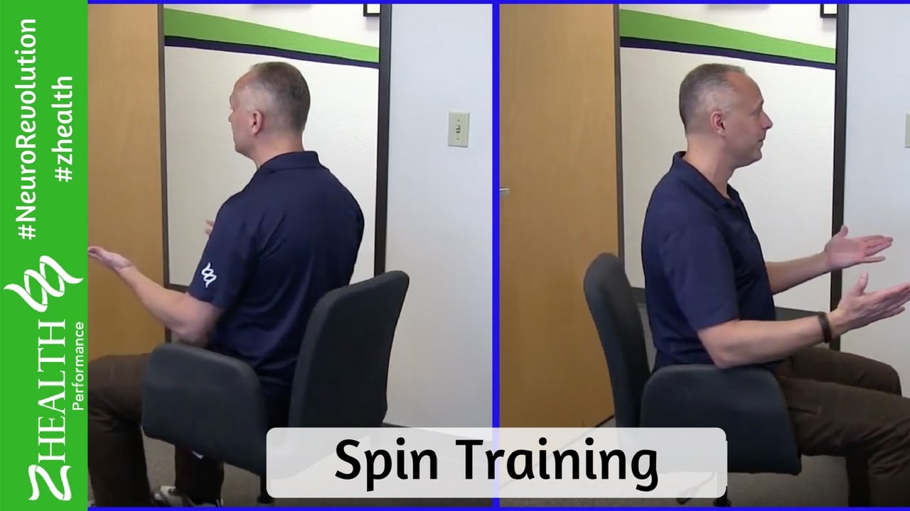 Improve Balance. Simple Balance exercise: Spin Training - YouTube