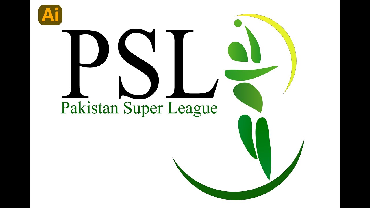 How to make PSL LOGO in Adobe Illustrator| Illustrator for Beginners ...