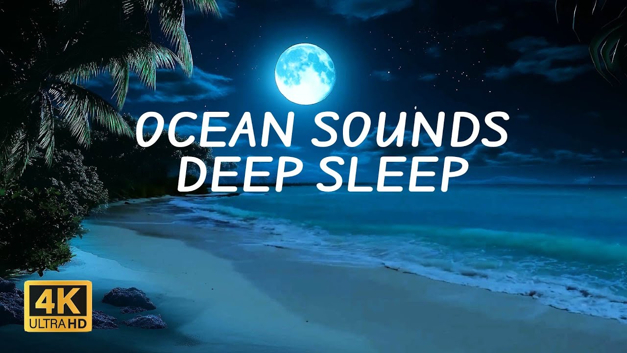 Ocean Sounds For Deep Sleeping | White Noise | Rolling Waves | All You ...
