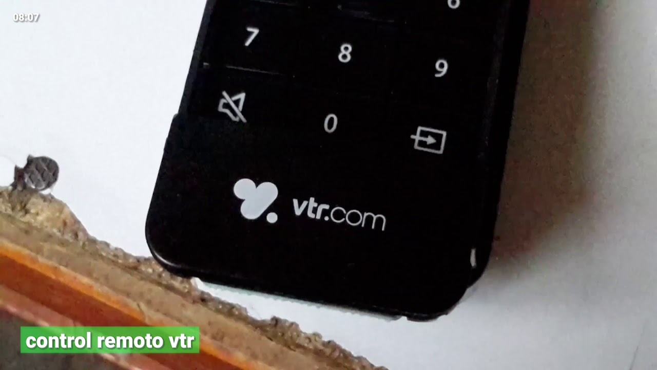 control remoto vtr - YouTube