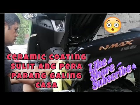 Ceramic Coating My Nmax 155 v2 1 II Apalit Pampanga - YouTube