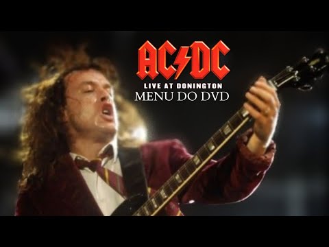 Menu Do DVD | AC⚡DC Live At Donington - 1991 - YouTube