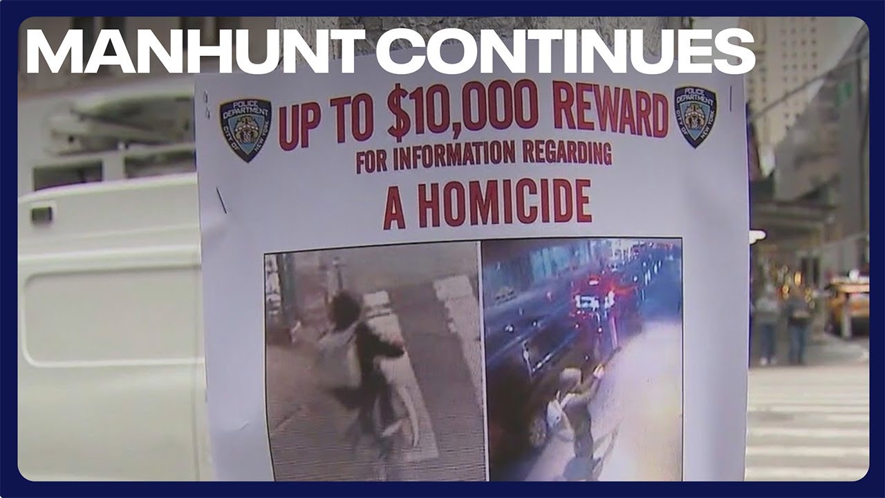 Manhunt continues for gunman in 'targeted' shooting of UHC CEO - YouTube