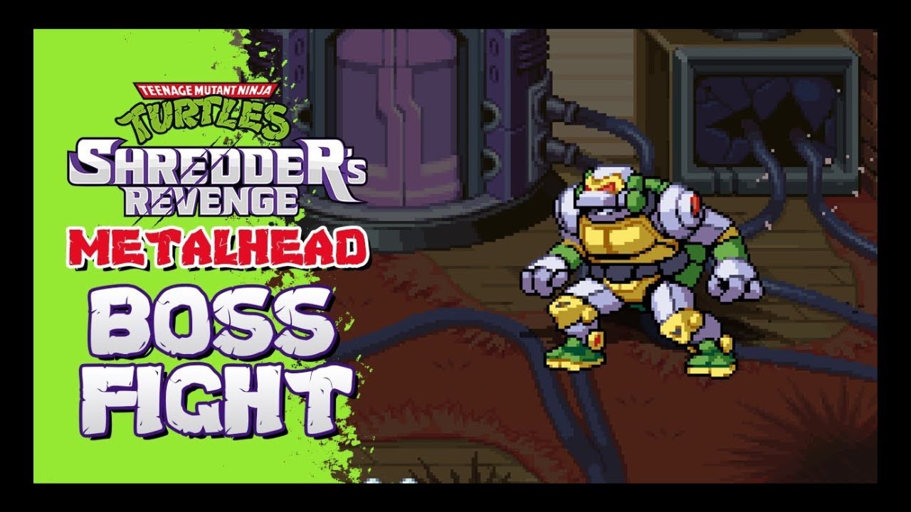 EPISODIO 10 derrotando al JEFE METALHEAD en Teenage Mutant Ninja ...