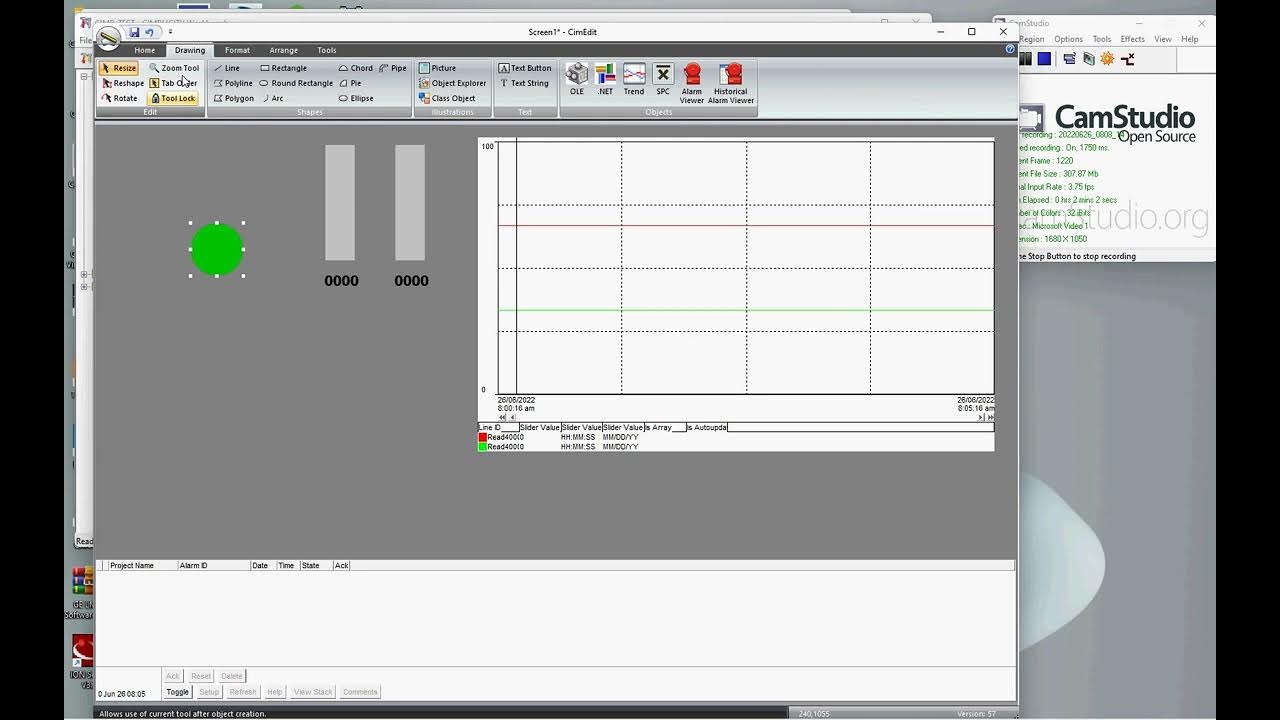 Create a button with Toggle Procedure in GE CIMPLICITY HMI - YouTube