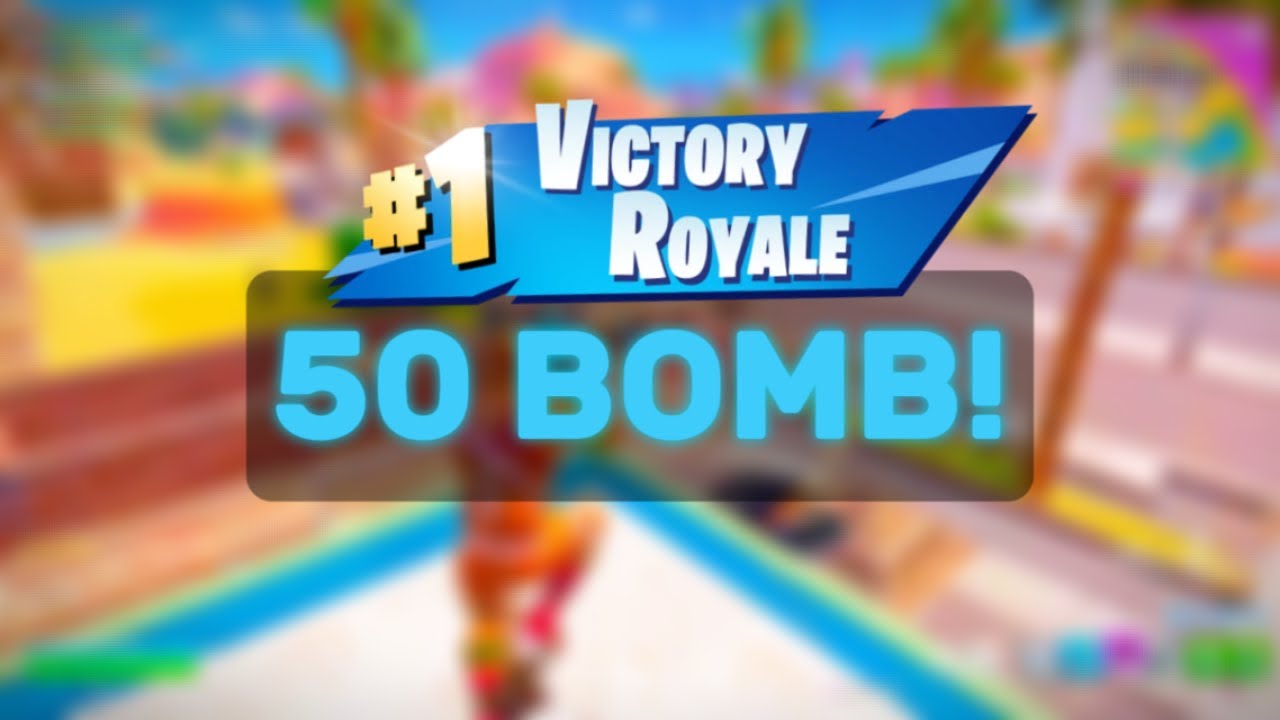 50 BOMB IN TOP 6,000 UNREAL - FORTNITE RELOAD - YouTube