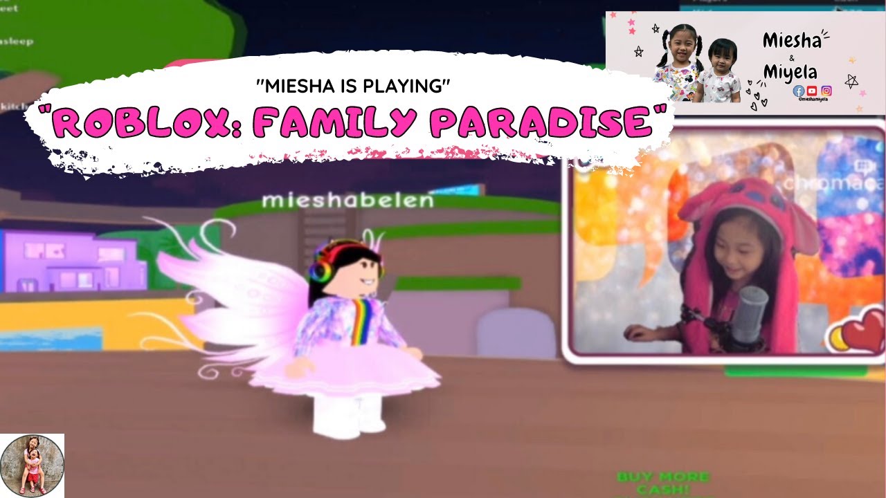 ROBLOX: FAMILY PARADISE | Miesha & Miyela - YouTube