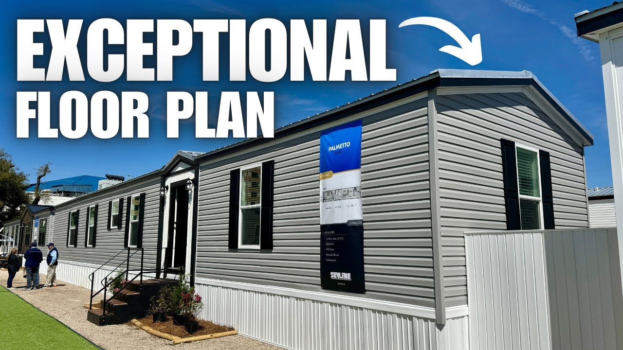 NEW & FANTASTIC single wide mobile home you NEED TO SEE! Prefab House ...