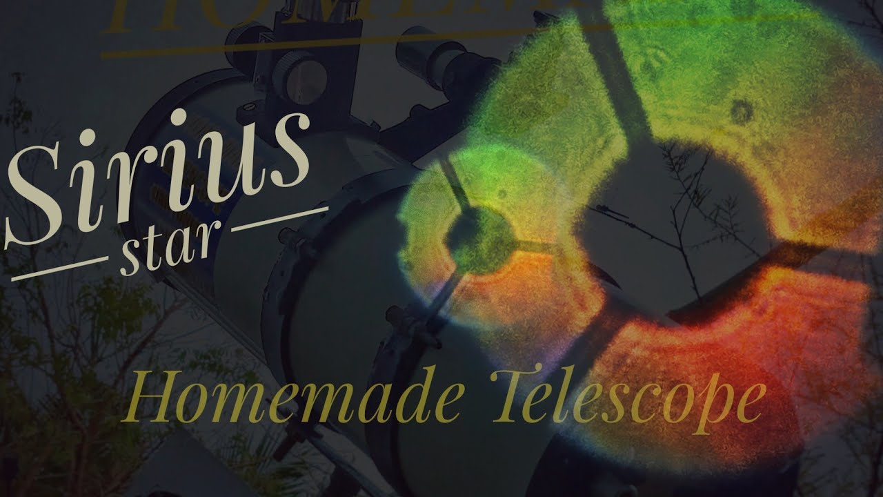 sirius star through telescope - YouTube