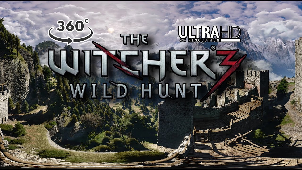 The Witcher 3 - Inside The World of: 360° 4K ᵁᴴᴰ NVIDIA Ansel - YouTube