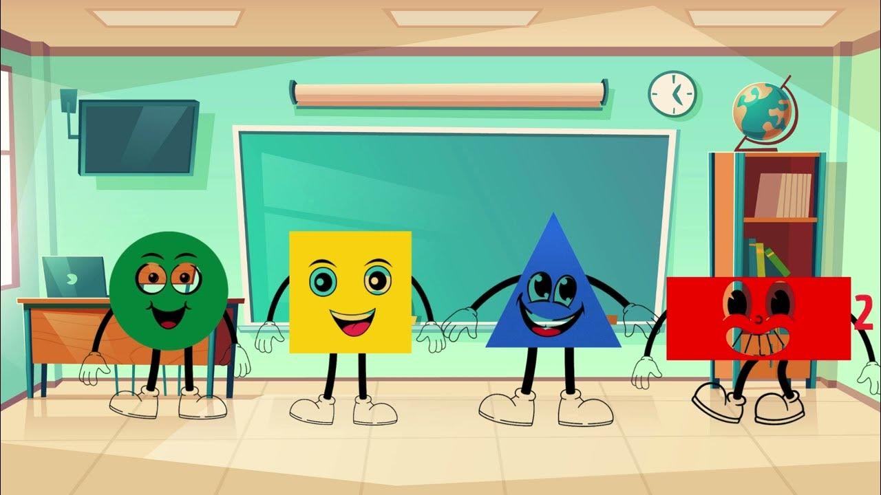 Shapes adventure! Let's learn shapes! | kids animation | learn shapes ...