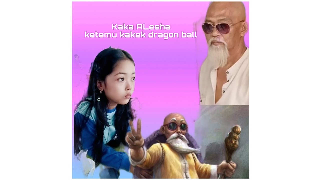 Kaka Alesha ikut lomba mewarnai ketemu kakek dragon ball - YouTube
