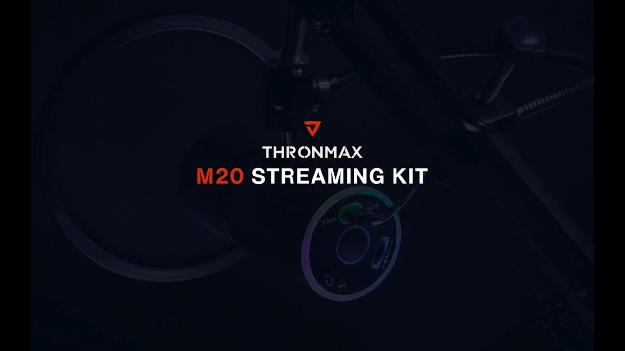 Thronmax M20 Streaming Kit - (Acoustic Sound Test) - YouTube