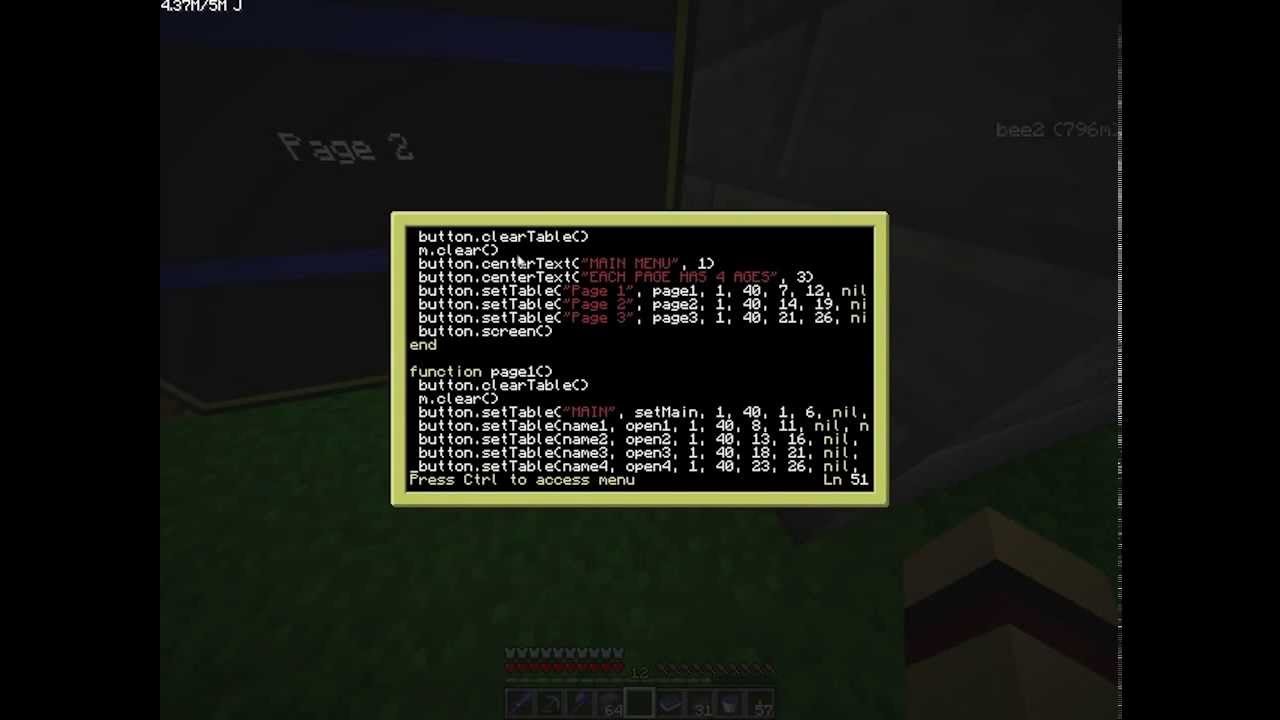 Minecraft - ComputerCraft/Mystcraft - Touchscreen-controlled Portal ...
