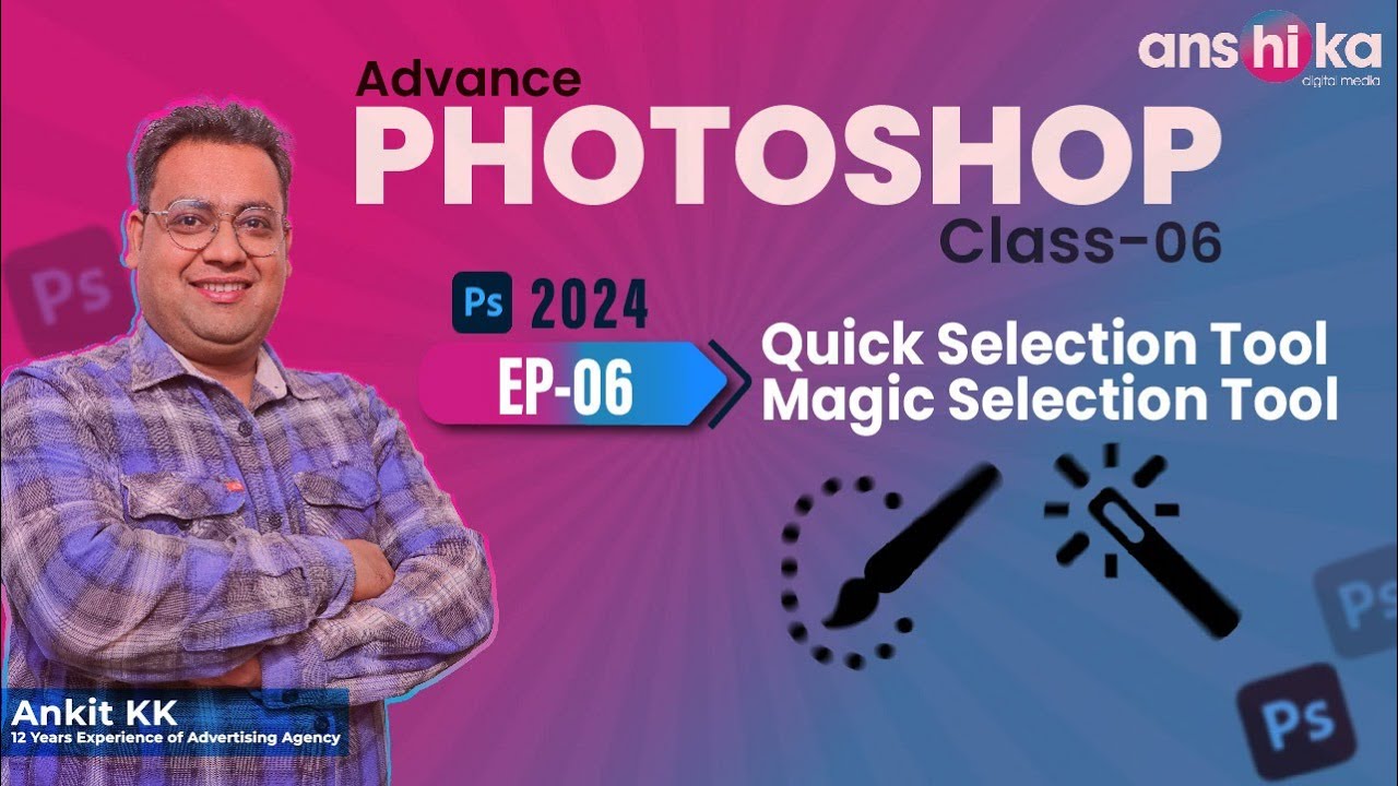 How to Use Quick Selection Tool & Magic Selection Tool in Adobe ...