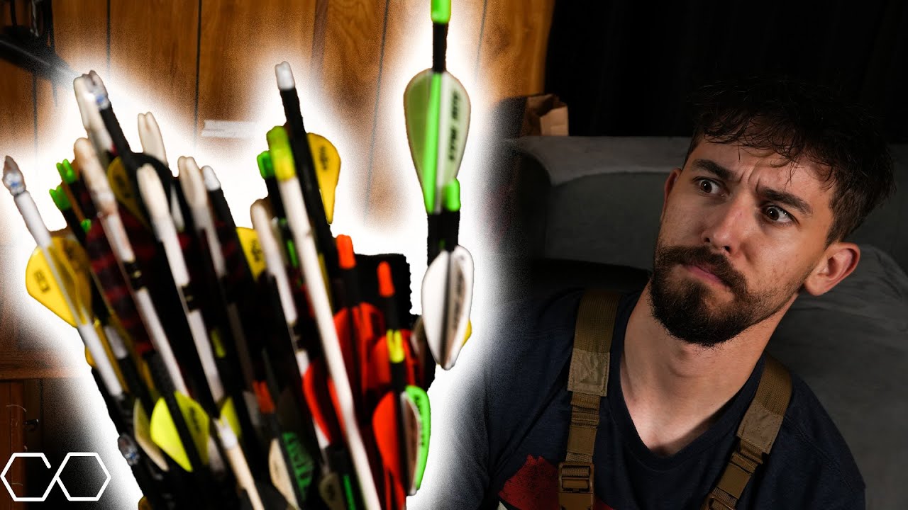 Building the ultimate whitetail hunting arrows - YouTube