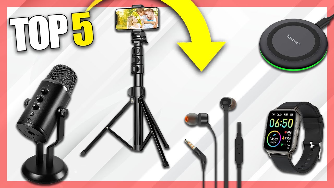 TOP 5 MEILLEURS PRODUITS HIGH TECH PEU CONNU AMAZON - YouTube