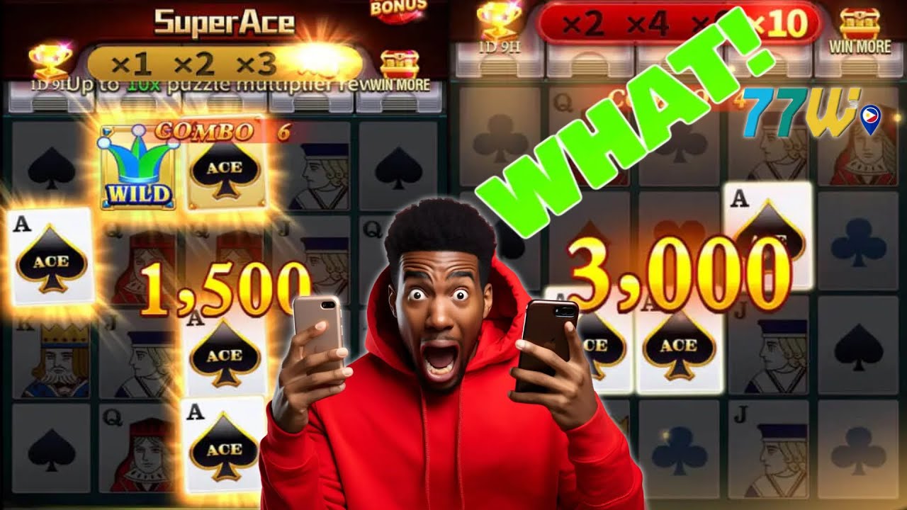 MORE SCATTER SUPER ACE BIG WIN #77w #77wphpp - YouTube