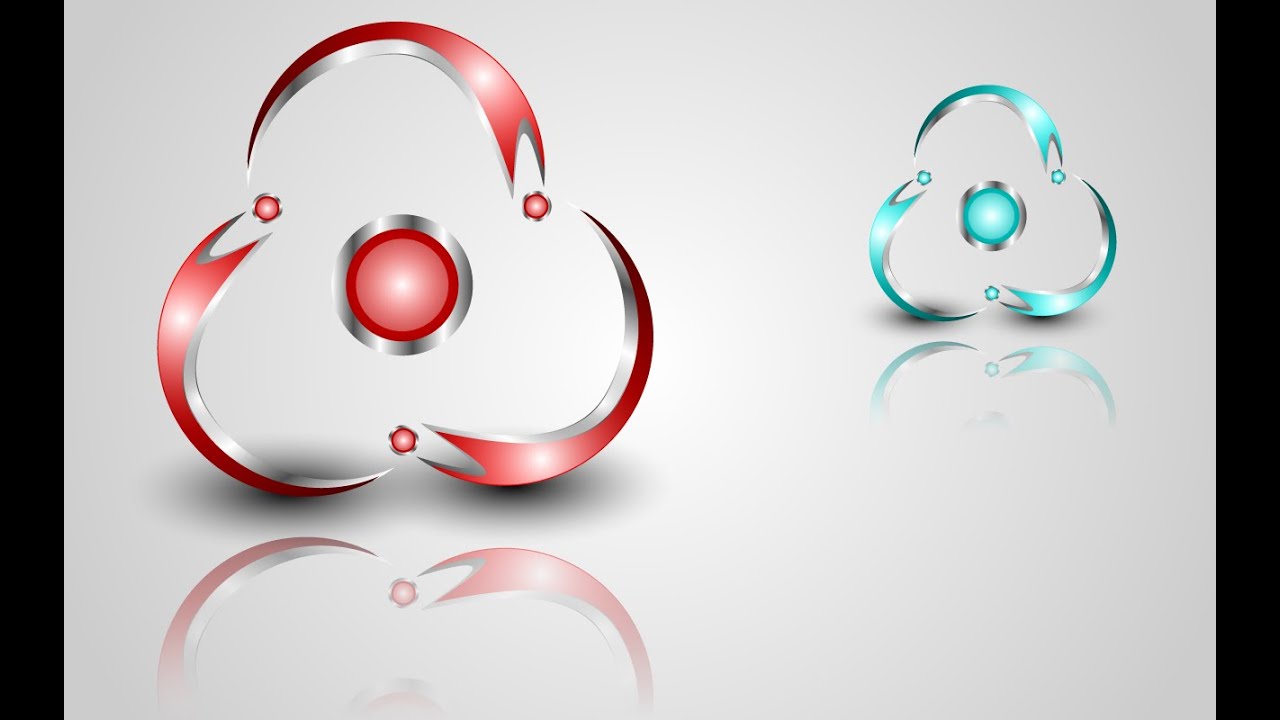 Tutorial : How to create 3D logo in adobe Illustrator CC - YouTube