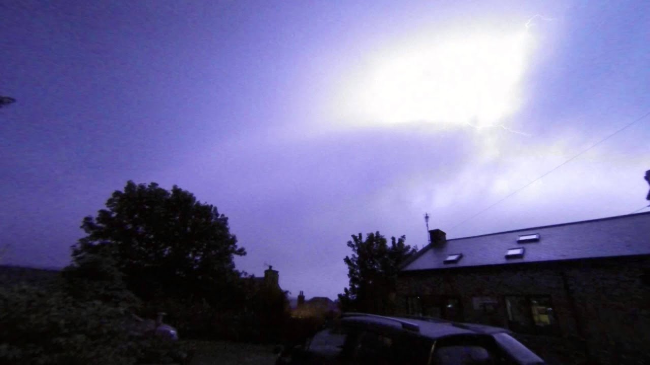 Lightning Thunder Storm over New Byth in Aberdeenshire, scotland. July ...