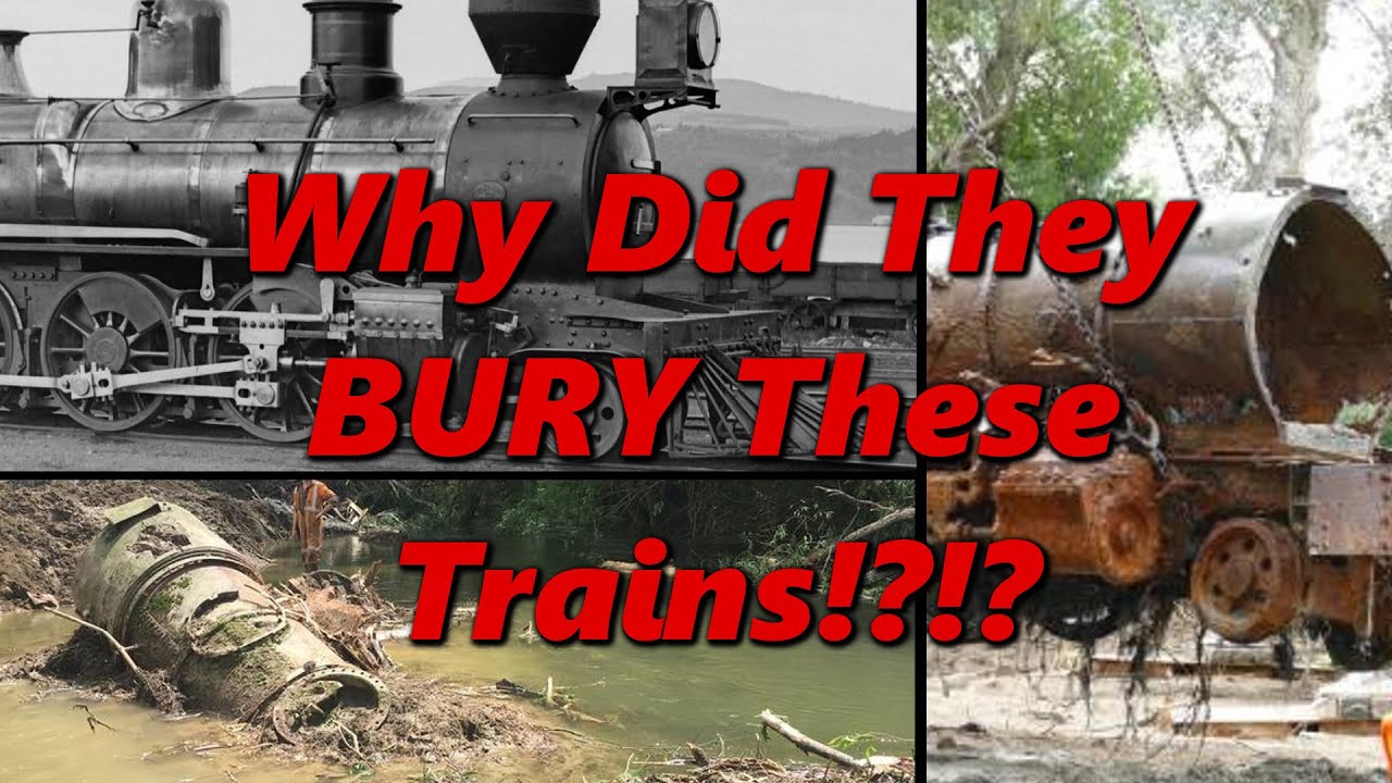 The Company BURIED the V-Class Locomotives 🚂History in the Dark - YouTube