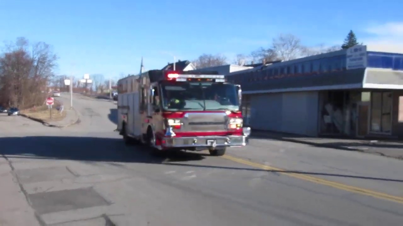 Lowell Fire Rescue 1 Responding - YouTube