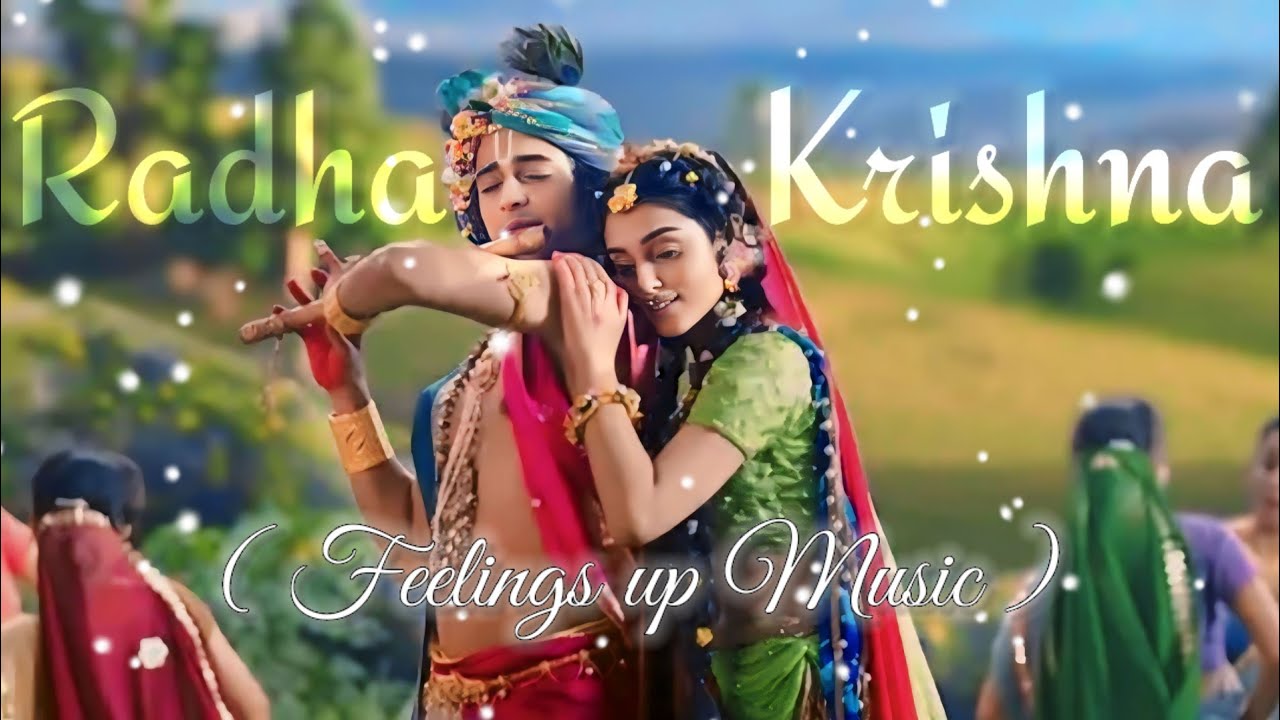 Radha Krishna Most relaxing music 🖤 || Radha Krishna Sad song || Ms ...