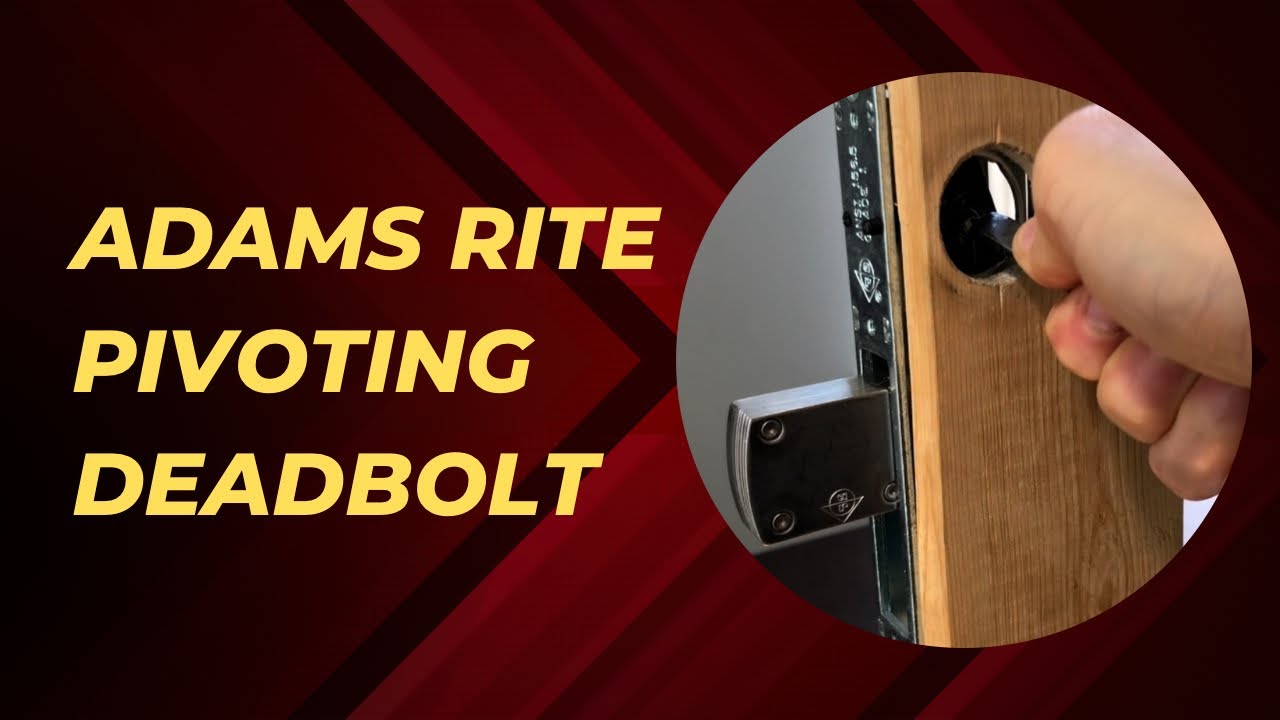 Pivoting Deadbolt Lock Manipulation - YouTube