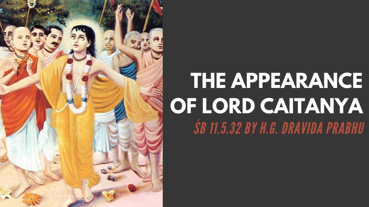 The Appearance of Lord Caitanya - YouTube