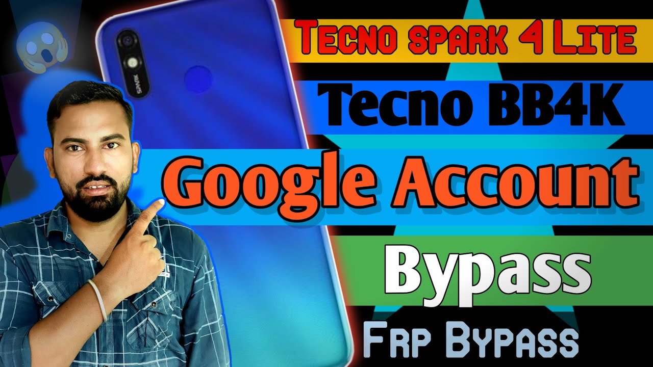 Tecno spark 4 lite frp bypass 2024 | tecno spark 4 lite (bb4k) frp lock remove new update - YouTube