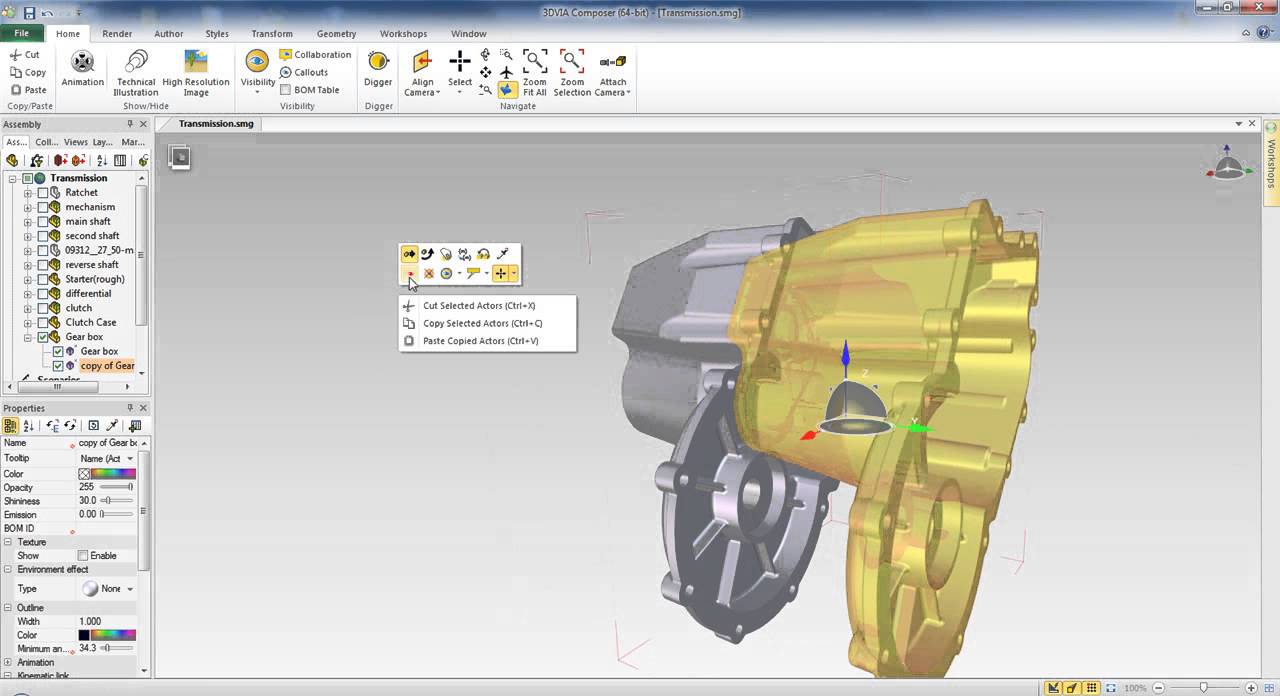 Generating Missing Parts with 3DVIA Composer - YouTube