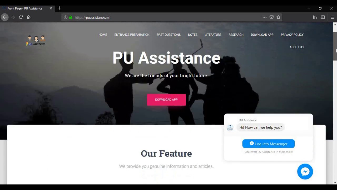 Introduction to PU Assistance - YouTube
