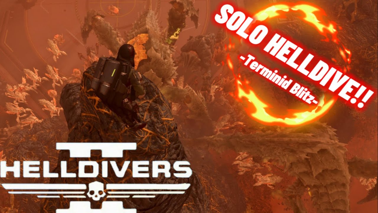 Helldivers 2 Gameplay | 1st SOLO HELLDIVE - MAXIMUM DIFFICULTY | Multiplayer | PS5 - YouTube