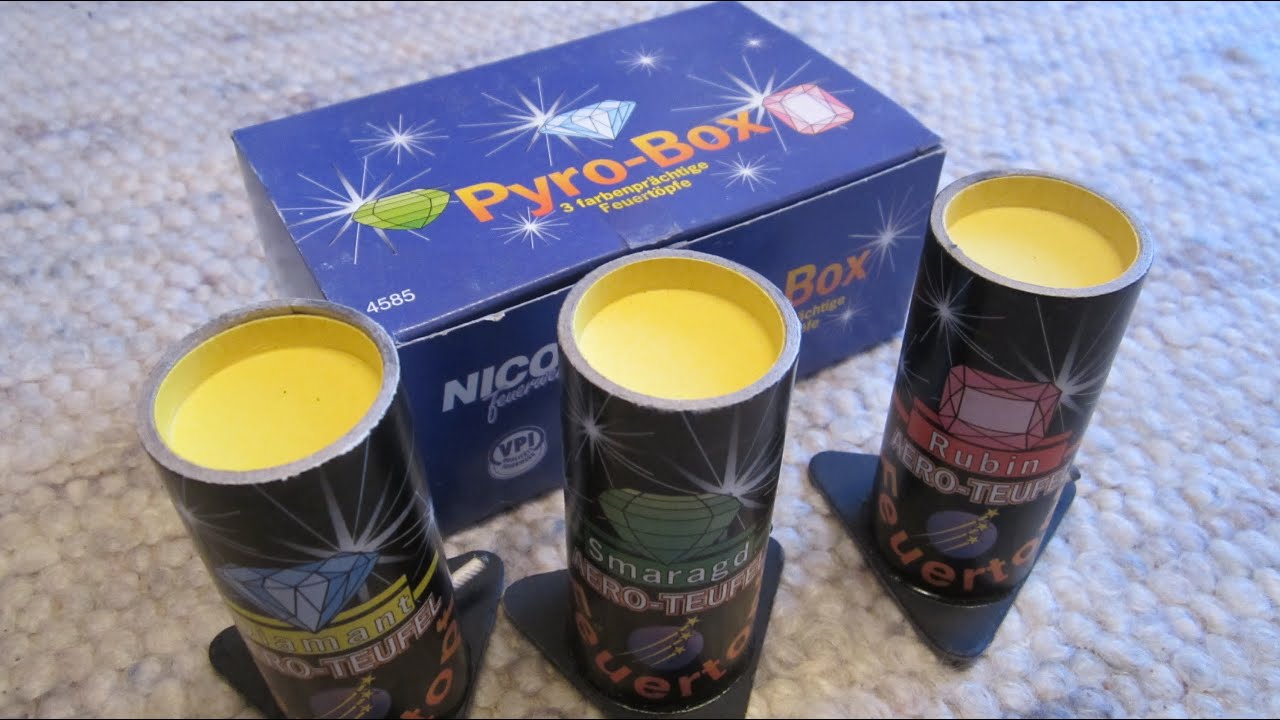 *RARITÄT* Pyro-Box (Alle 3 Aero-Teufel Feuertöpfe) Nico [Full HD] - YouTube