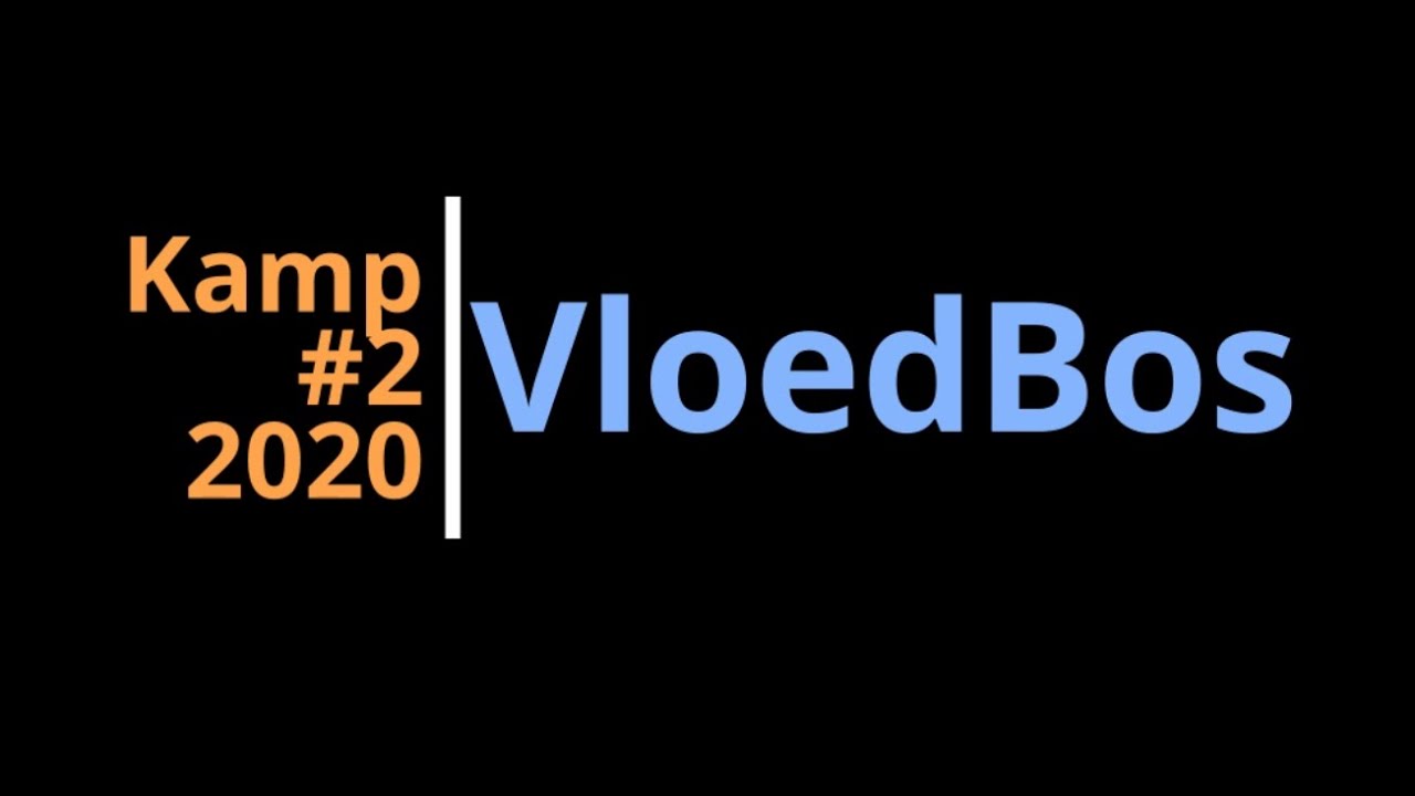 VloedBos Kamp 2020 - YouTube