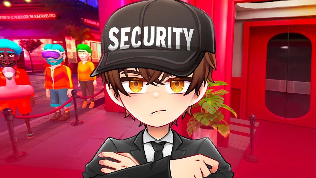 i became a SECURITY guard... (VR) - YouTube