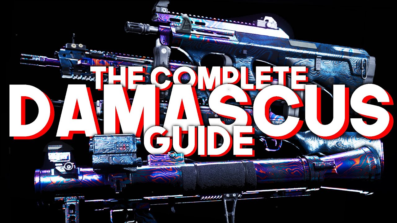 The Complete Damascus Guide for Modern Warfare - YouTube