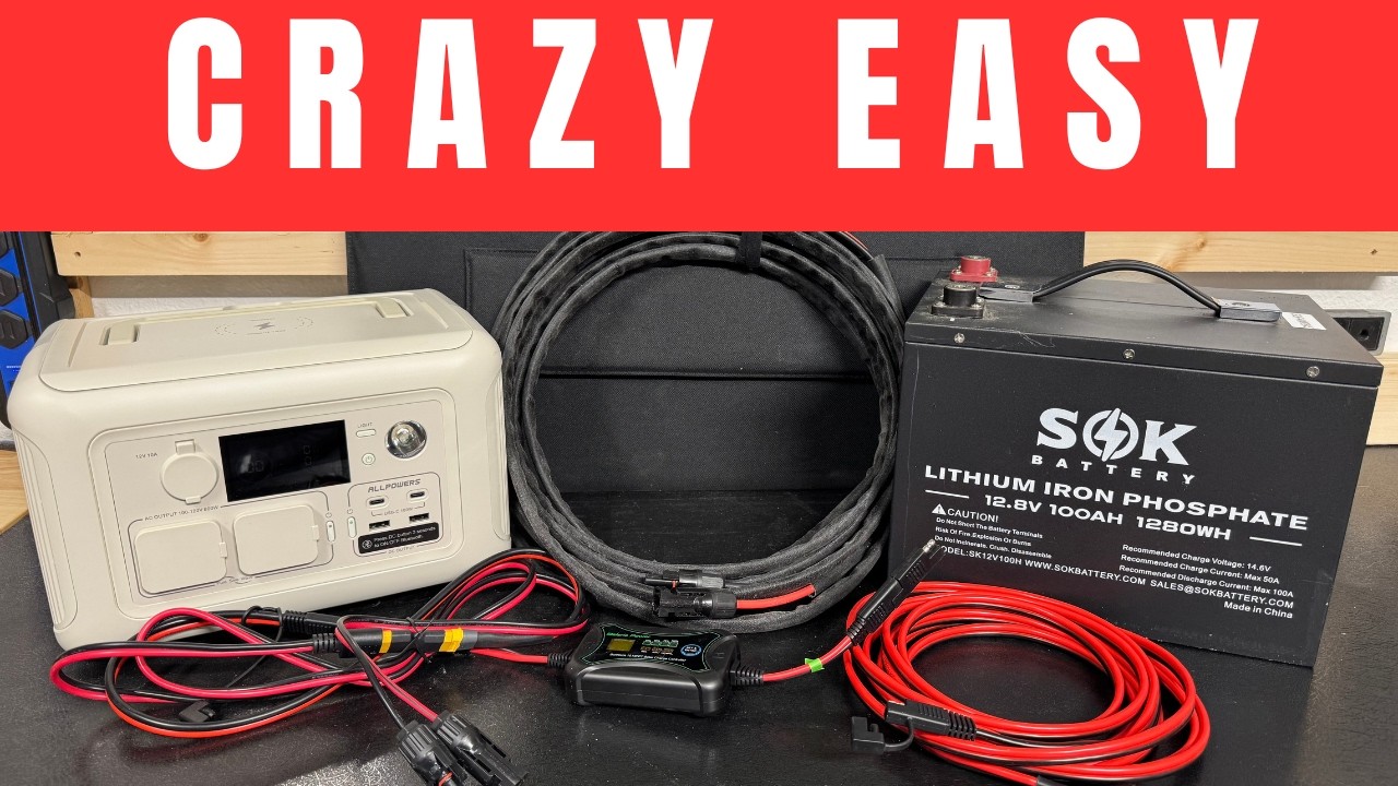 Ultimate Easy Plug and Play power station (no wiring knowledge or tools ...