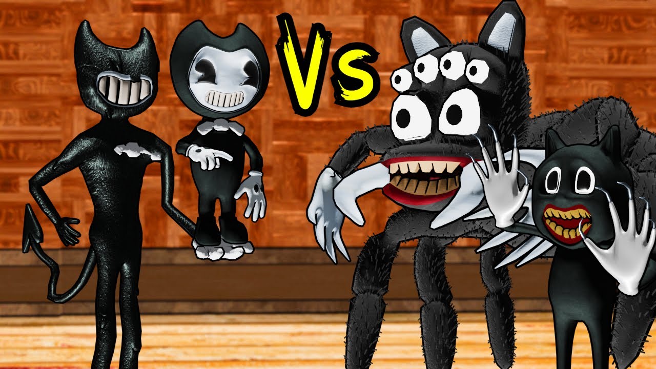 Bendy vs Cartoon Cat - YouTube