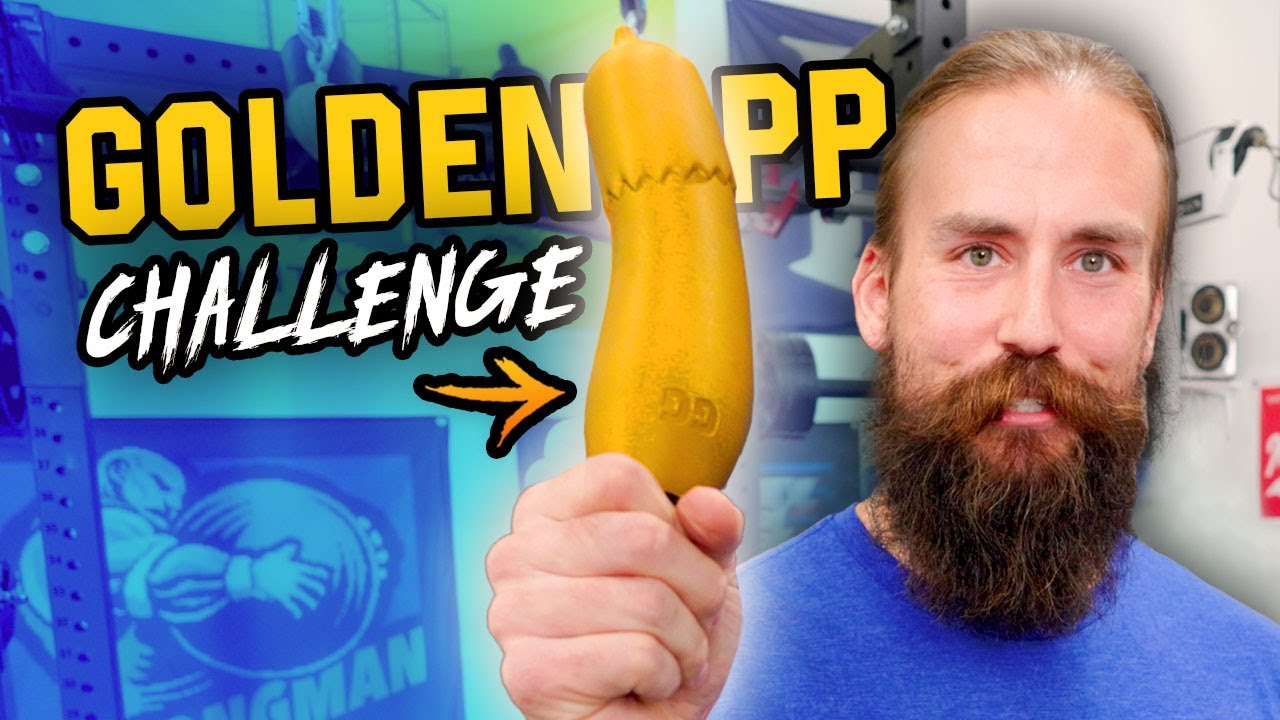 Ultimate Home Gym Grip Challenge - Golden PP Challenge - YouTube