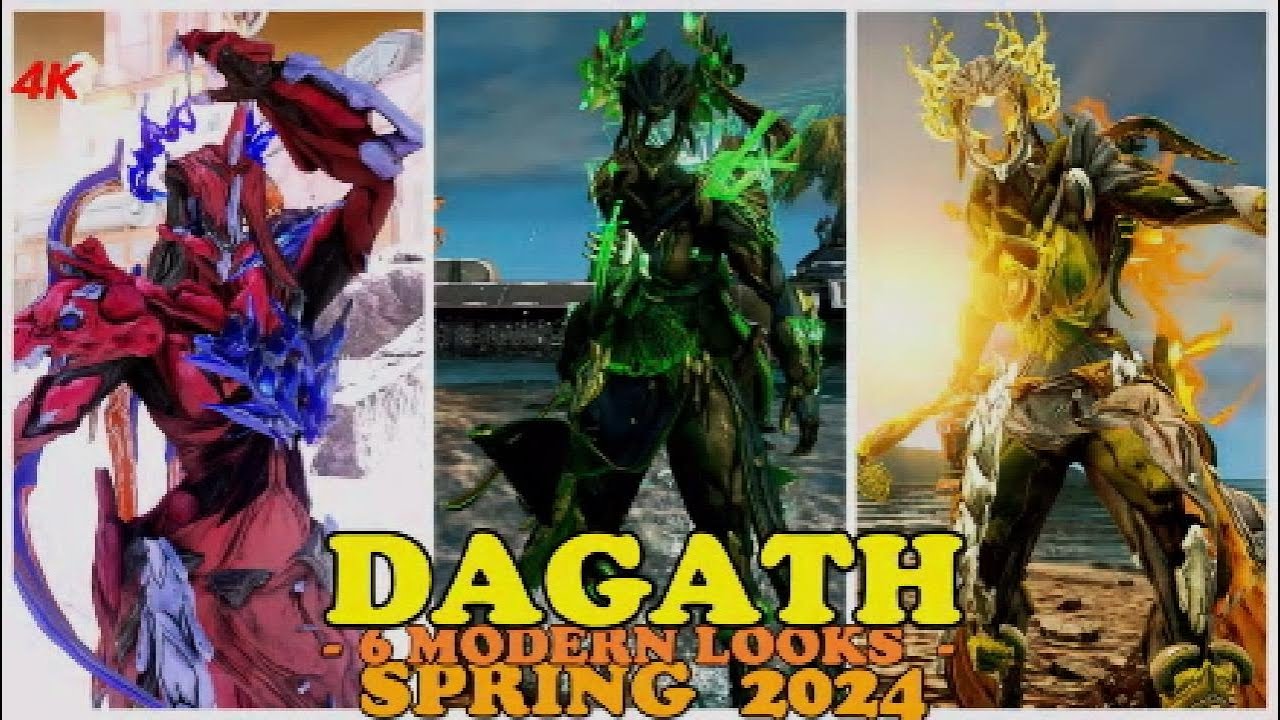 Dagath Fashion Frame Spring 2024 Warframe Art-Fashion - YouTube