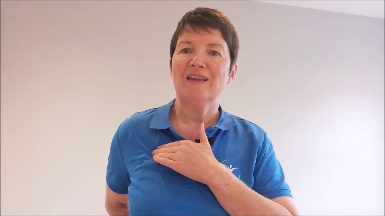 Pain reaching hand behind back? here is a helpful tip - YouTube