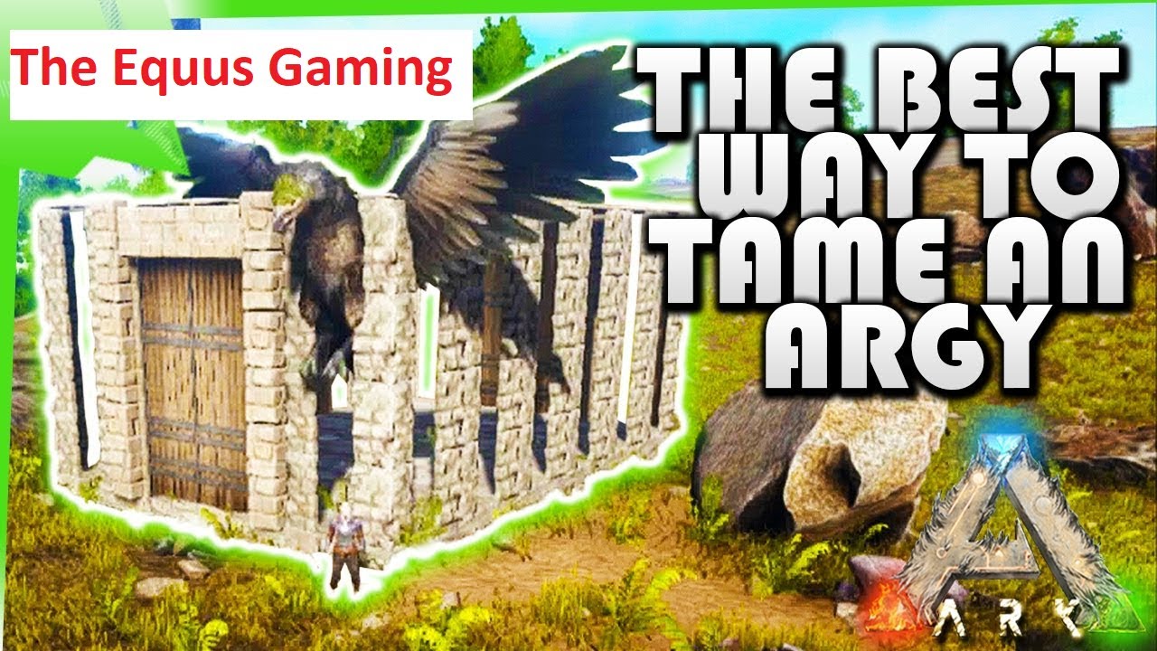 ARK PC Taming Argy Troubles - YouTube